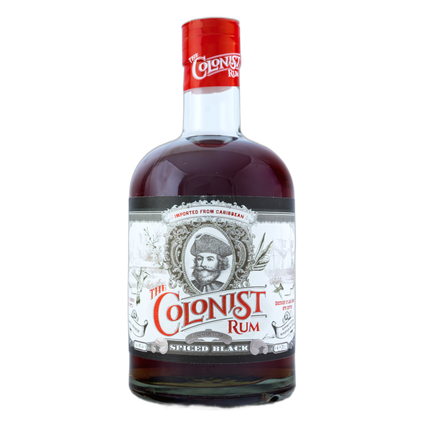 The Colonist Spiced Black Rum 70cl | sodiko